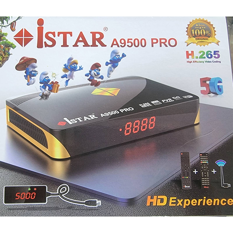 iStar A9500 Pro TVBOX Sat Receiver OnlineTV Online TV Digital Box a 9500 pro | Oksouq